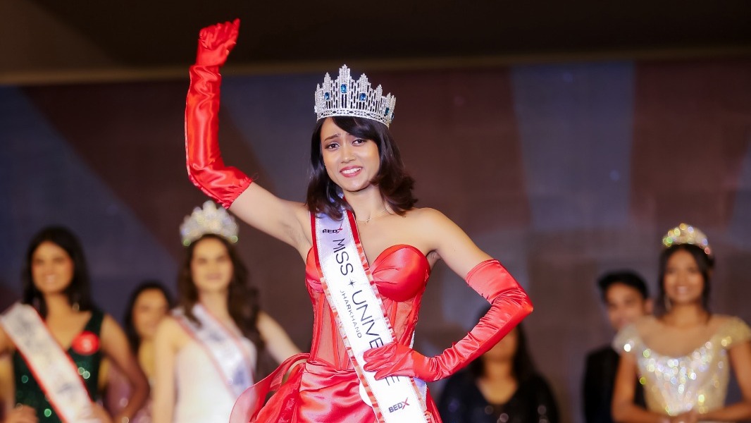 Riya Tirkey won Miss Universe Jharkhand 2025