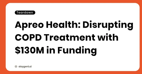 Apreo Health's $130M Funding & COPD Innovation Strategy