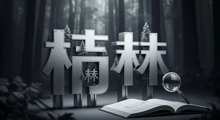 What Do Chinese Characters for Forest Really Mean?