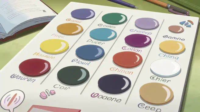 A Guide to Colors in Chinese Mandarin with Pronunciation Tips