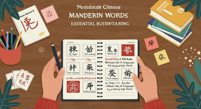 Essential Mandarin Words List for Beginners