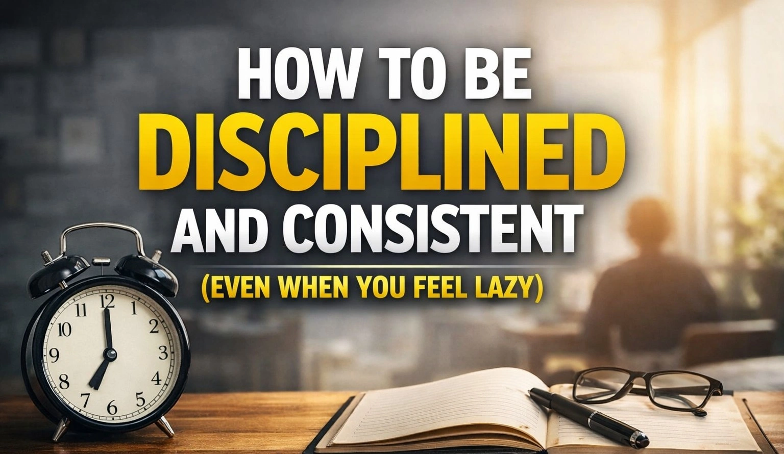 How to Be Disciplined and Stay Consistent