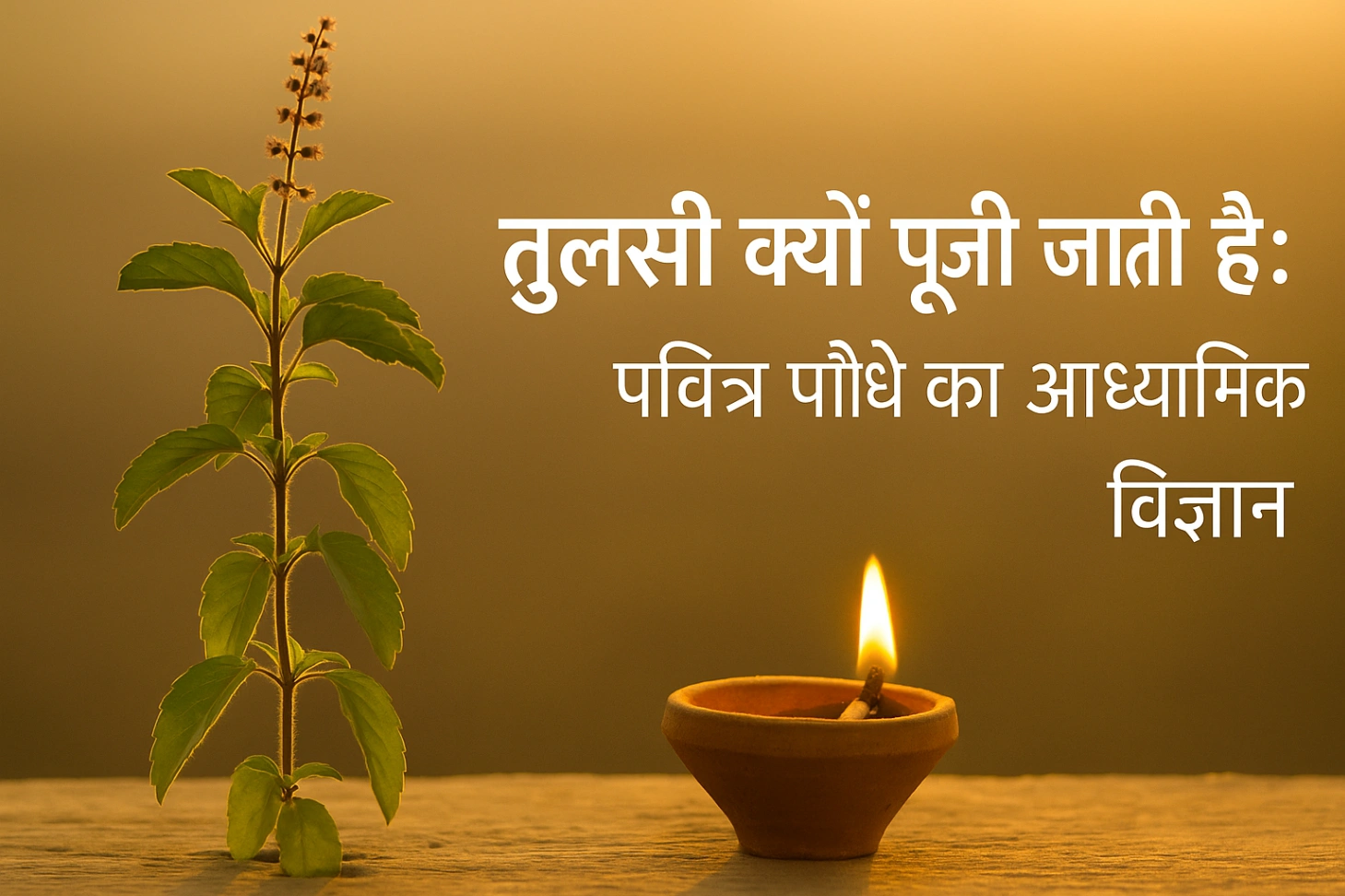 तुलसी क्यों पूजी जाती है: आध्यात्मिक विज्ञान