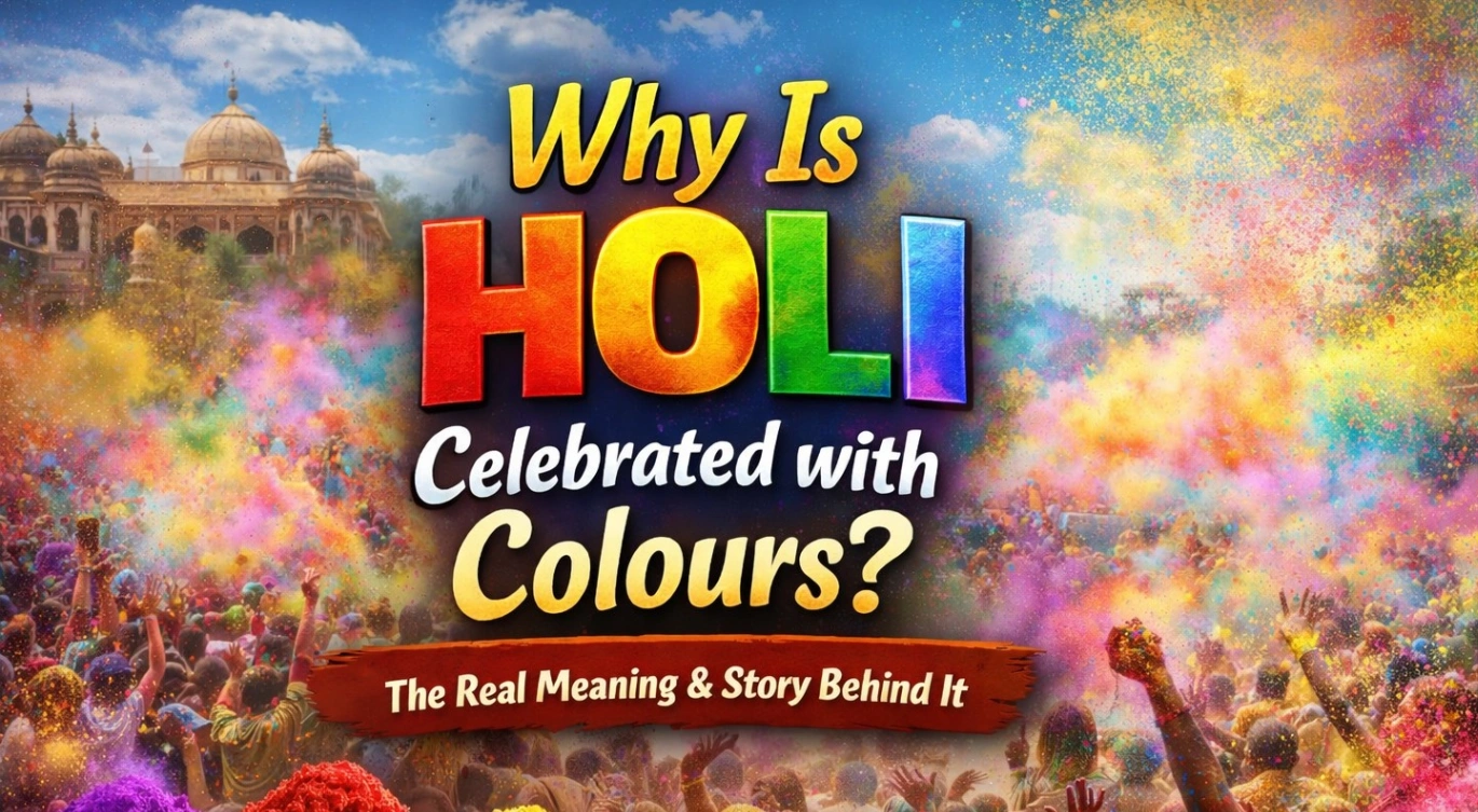 Why Is Holi Celebrated with Colours?