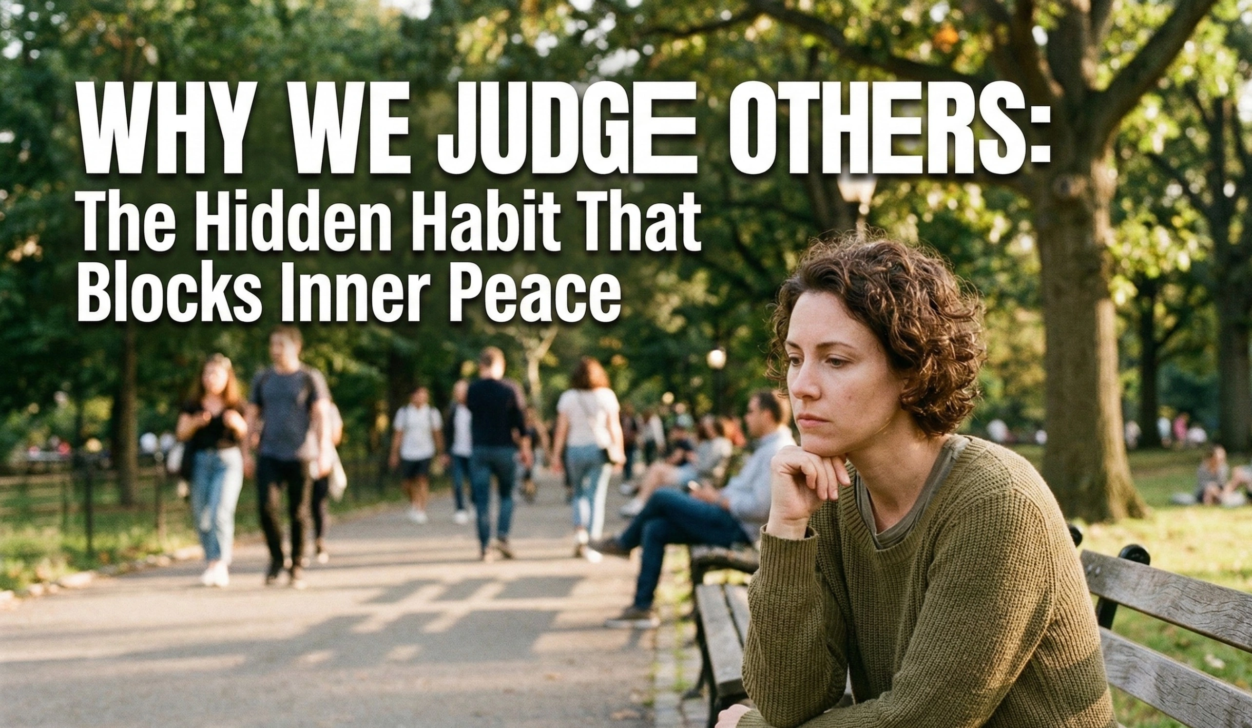 Why We Judge Others & How to Stop Judging