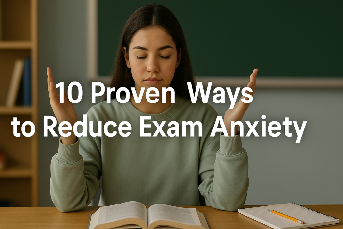 10 Proven Ways to Reduce Exam Anxiety