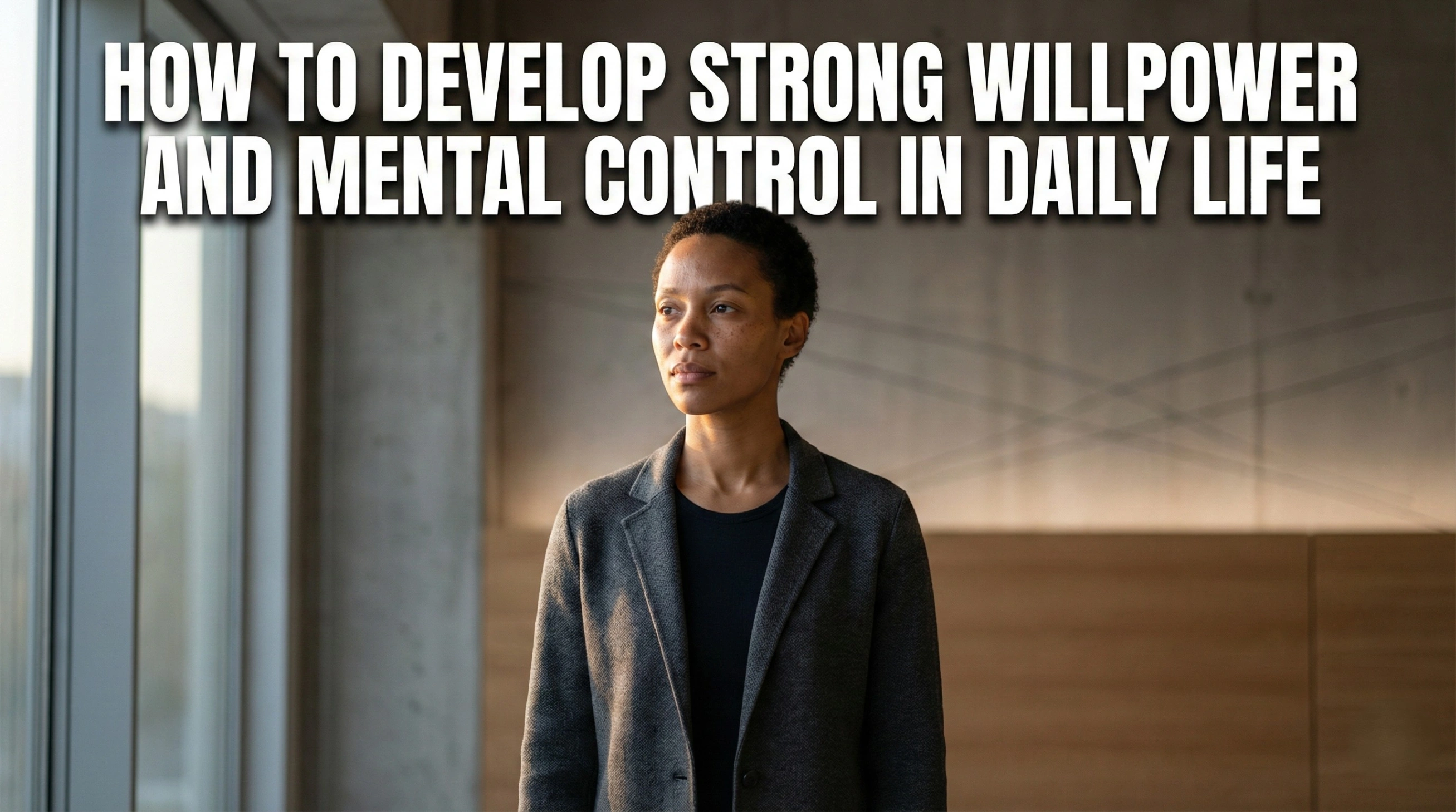 Strong Willpower & Mental Control in Daily Life