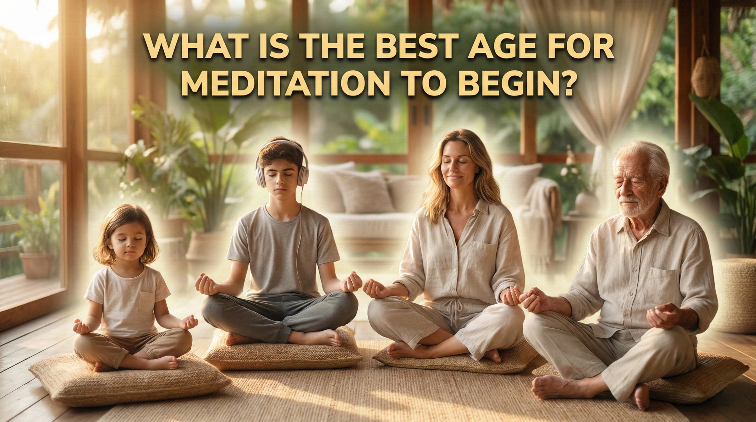 Best Age for Meditation: When Should You Start?