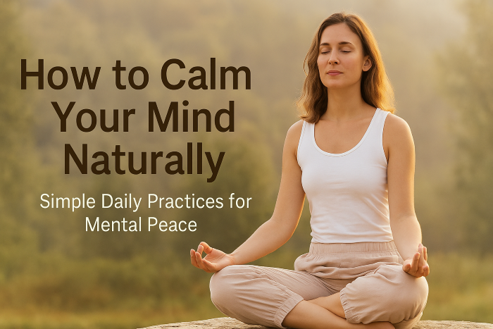 Calm Your Mind Naturally: Simple Daily Practices