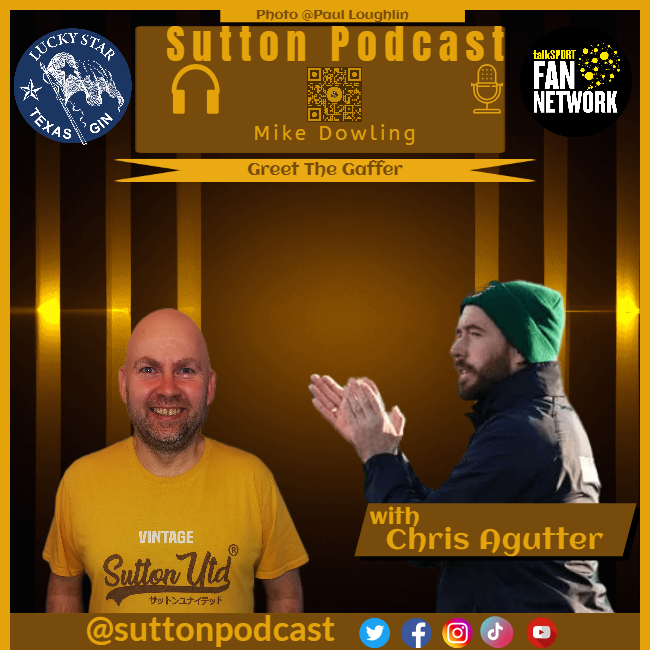Greet The Gaffer: Chris Agutter on Sutton United