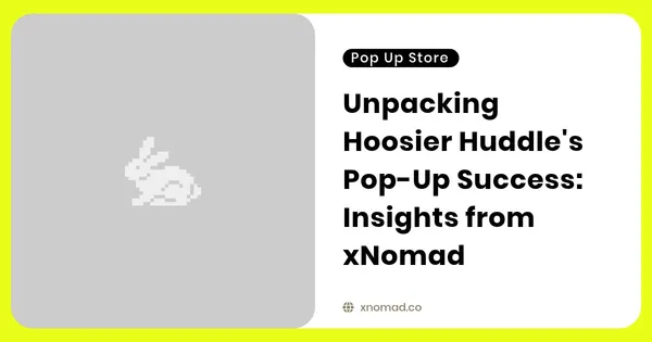 Hoosier Huddle Pop-Up: Insights & Analysis