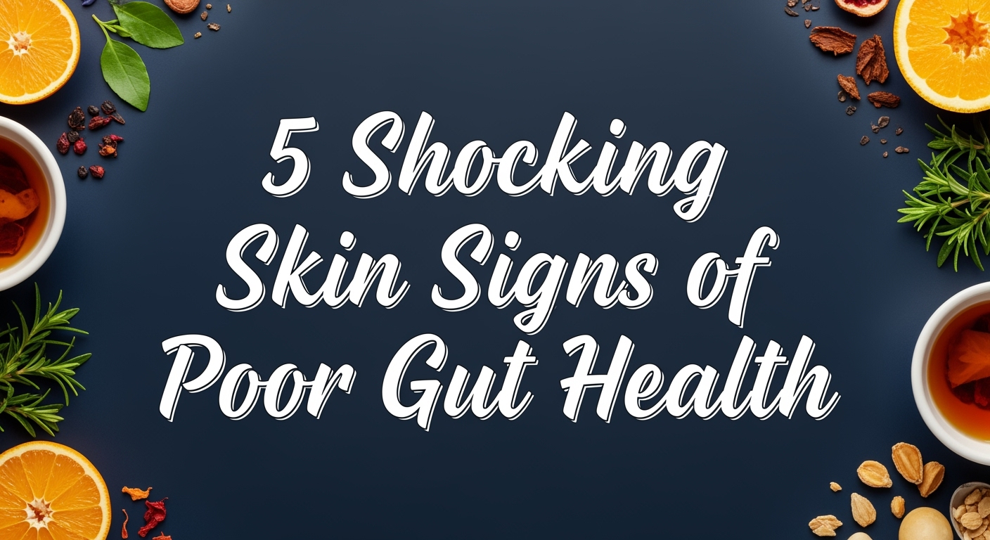 5 Shocking Skin Signs That Reveal Poor Gut Health